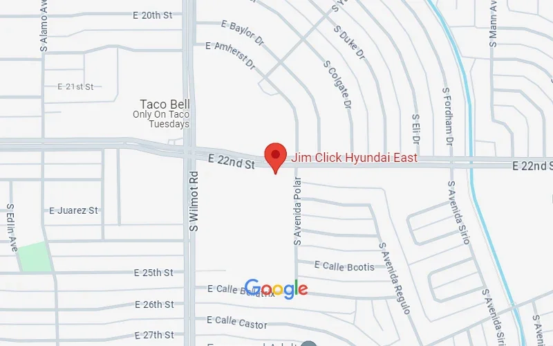 Jim Click Hyundai Eastside Hours & Directions - Tucson Hyundai dealer ...